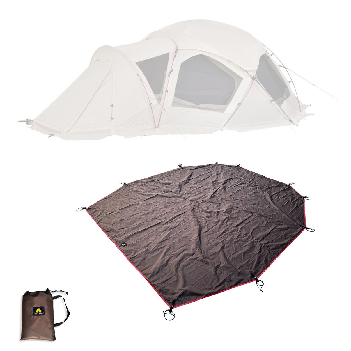 Dock Dome Pro.6 Snow Peak Ground Sheet – MECH CAMP